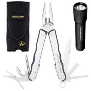 MULTIHERRAMIENTAS LEATHERMAN FUSE Y LINTERNA MONARCH 400 - Compesa